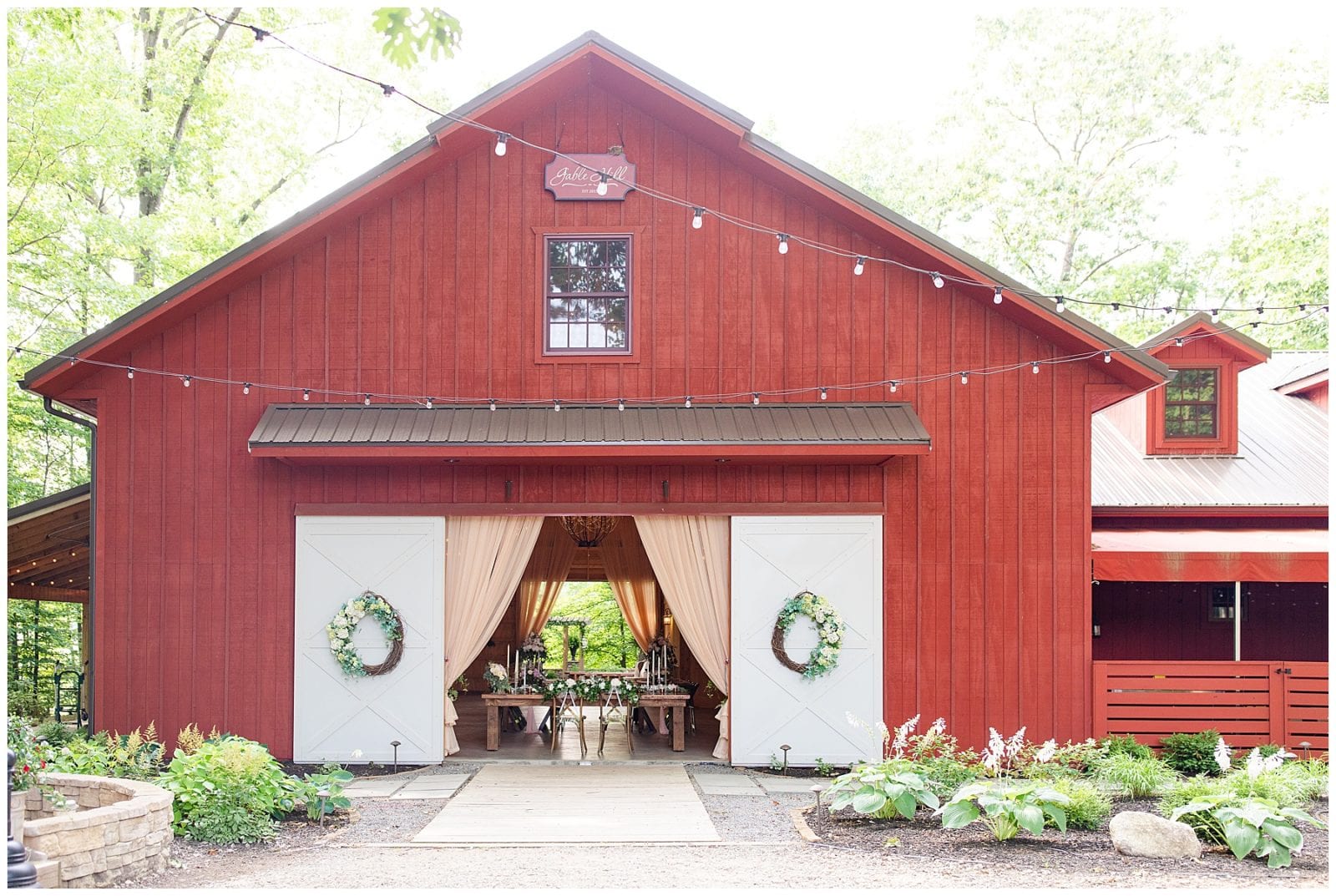 Whimsical Romantic Barn Wedding - The Fourniers