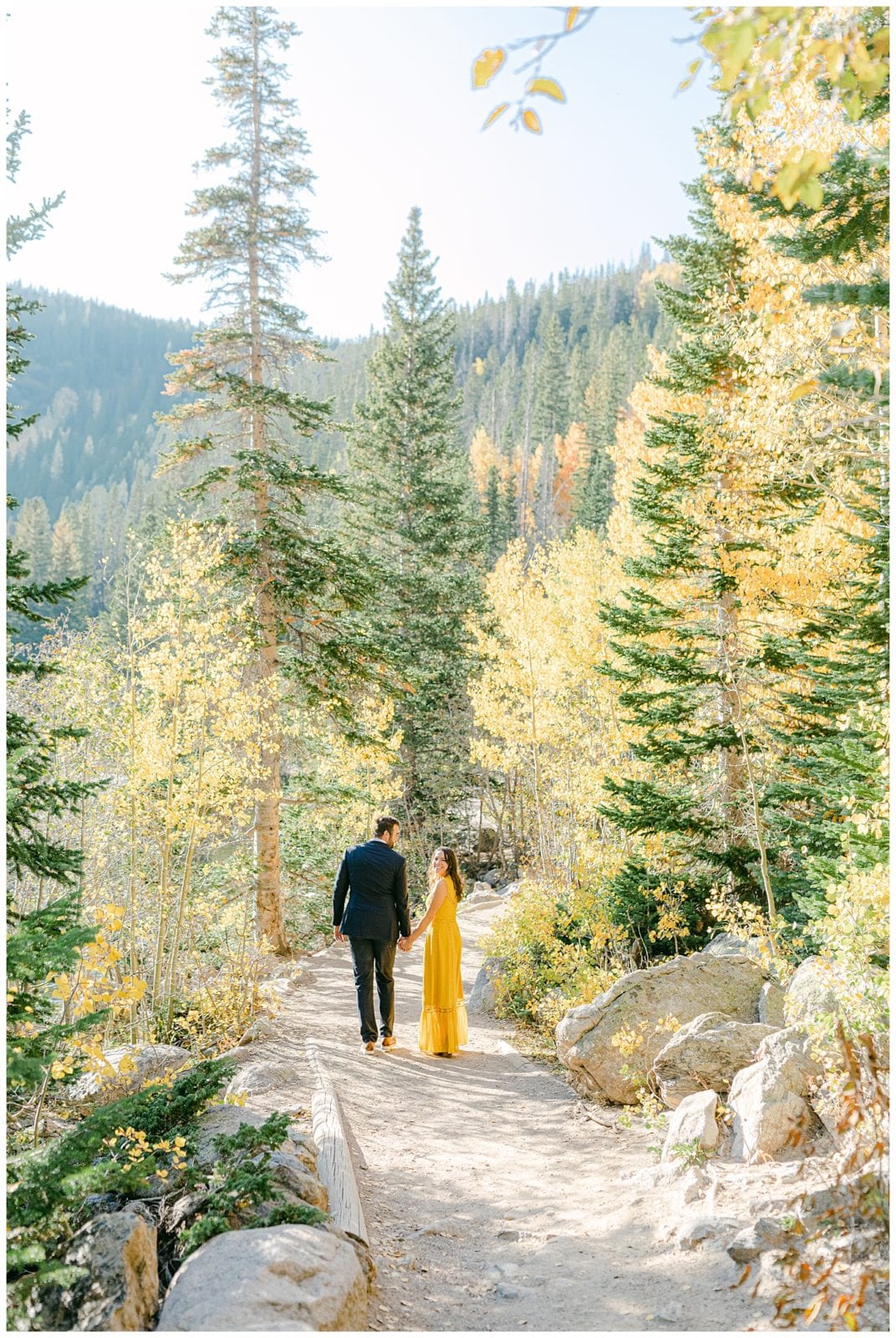 Rocky Mountain National Park Fall Engagement - The Fourniers